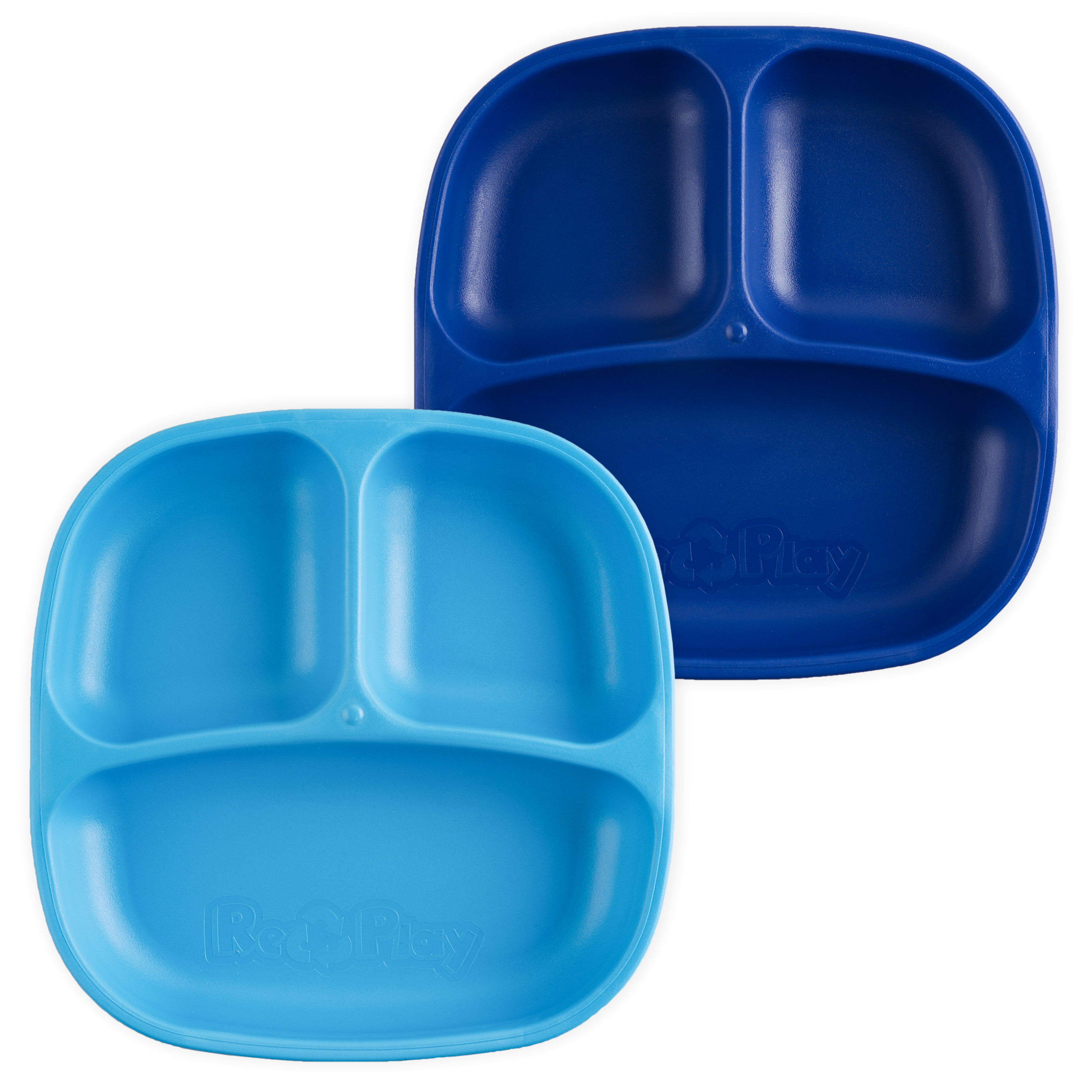 Boon Plate Edgeless Nonskid Plate Baby Plate Blue Orange & Green 3 Pk ...