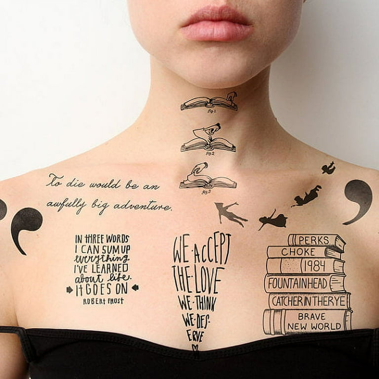 Literary Tattoos For Men