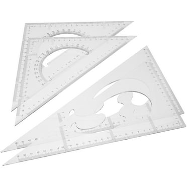 Chartpak Adjustable Triangular Scale Aluminum Architects Ruler, 12 ...