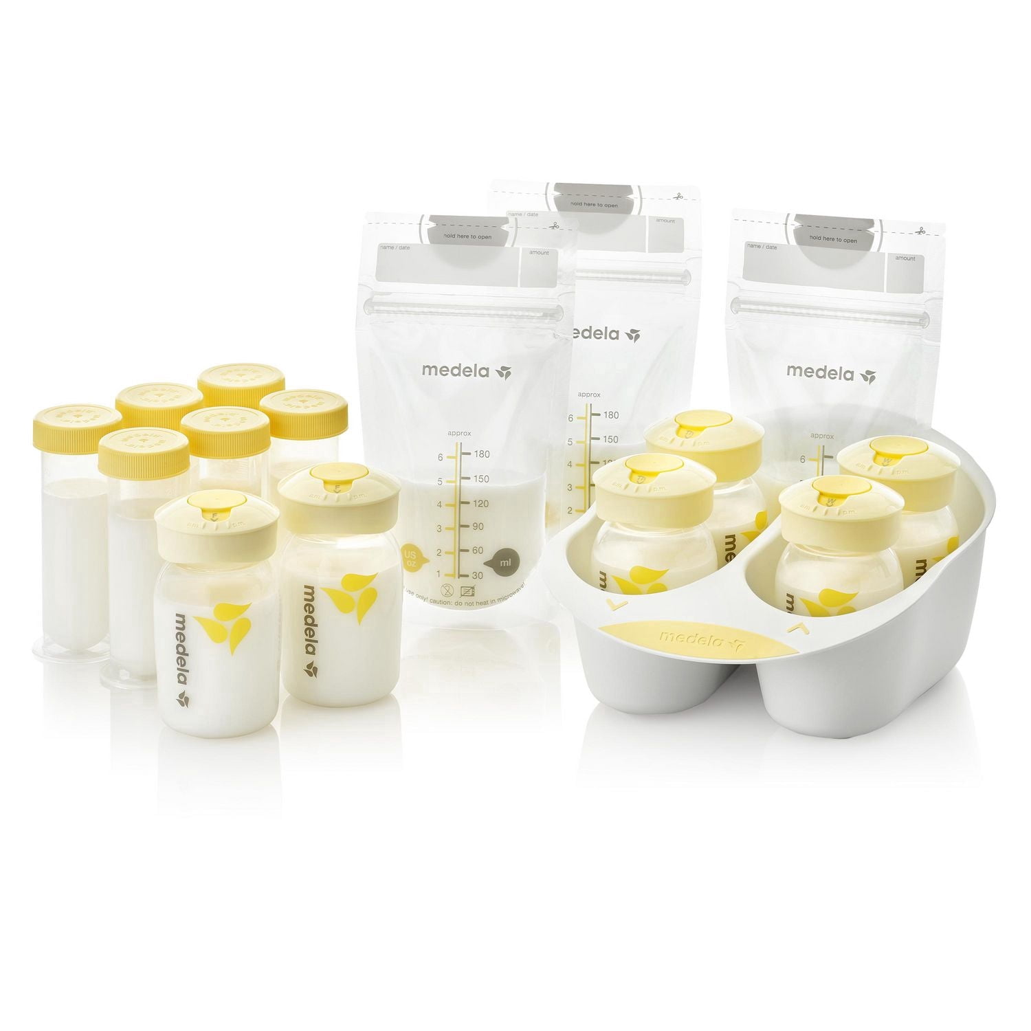 Medela Breast Milk Storage Solution Set, Breastfeeding Supplies ...
