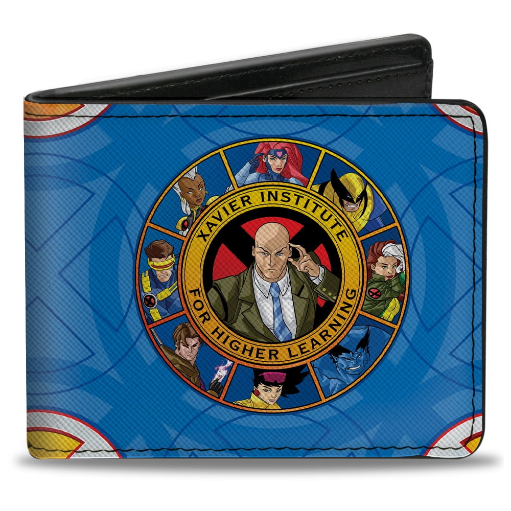 Marvel Comics Wallet, Bifold, X Men Professor X and Character Poses and ...