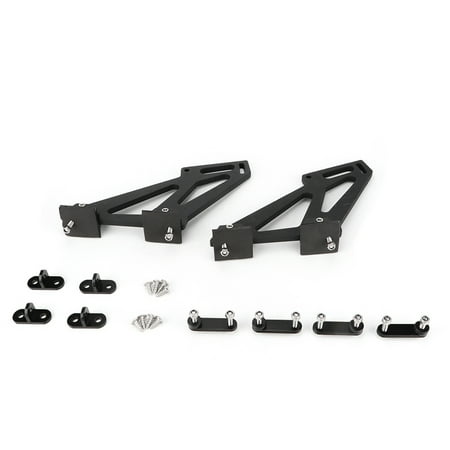 Oubit Rear Wing Mount Brackets,Universal Car CNC Aluminum Spoiler Mount ...