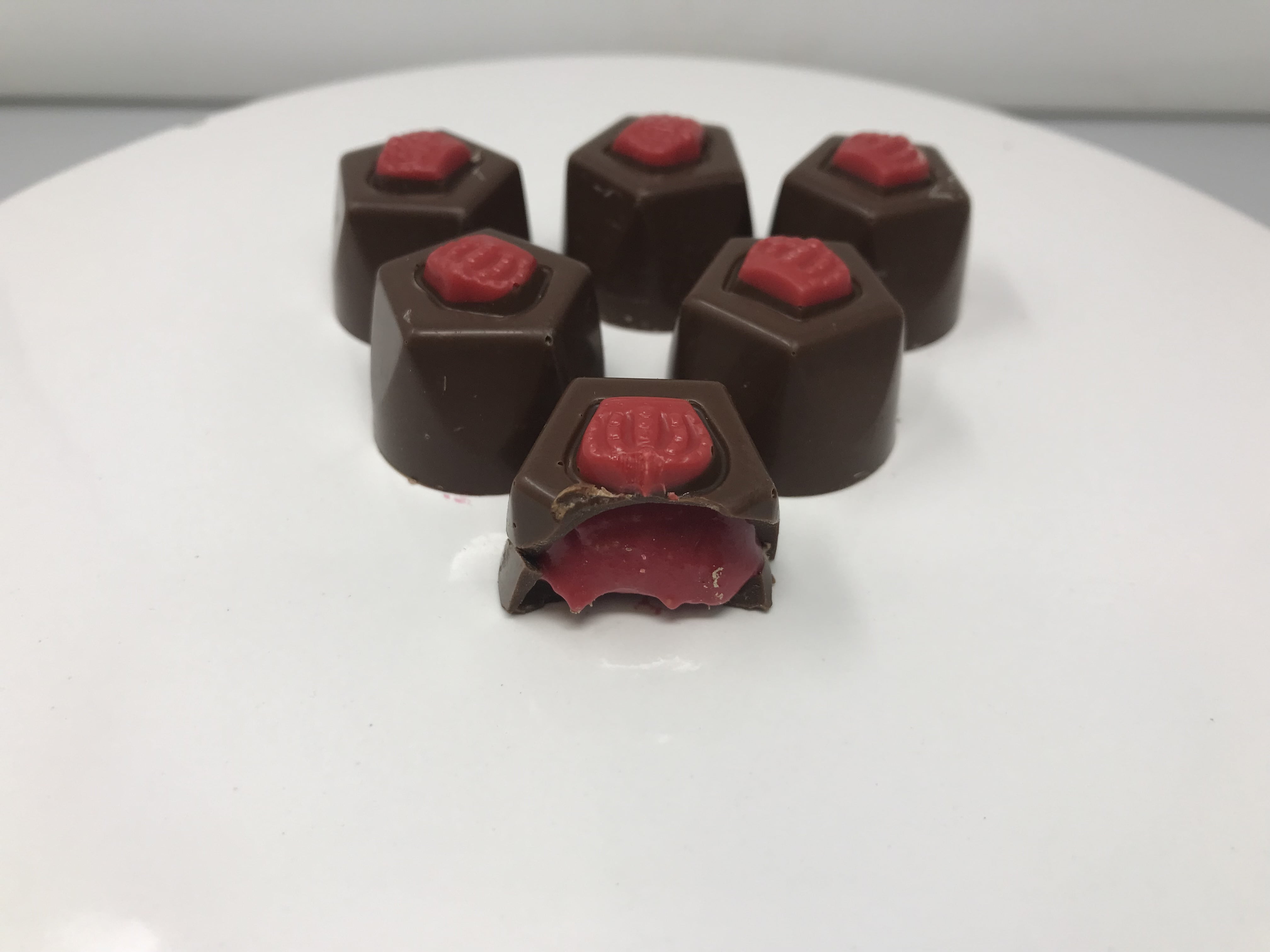 Gourmet Raspberry Truffles Milk Chocolate Candy 1 pound - Walmart.com
