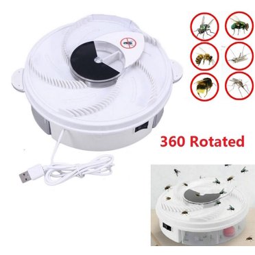 SDJMa Electric Fly Trap, Fly Trap Pest Device Insect Catcher Automatic ...