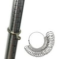 Ring Sizer Set UK, A-Z Silver Ring Measuring Tool Finger Size Measurer ...