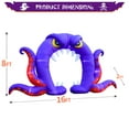 DeeKom Giant Halloween Inflatable Octopus Archway Decorations, Blowup ...