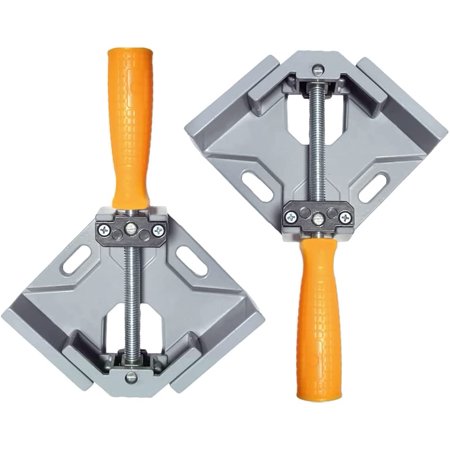 TILIYHELLO 90 Degree Angle Clamp, Adjustable Aluminum Alloy Corner Vise ...