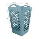 Mainstays Square Laundry Hamper - Flexible Plastic - Walmart.com