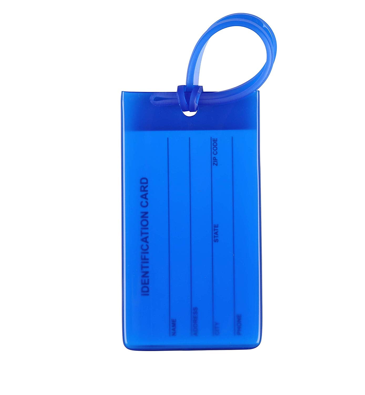 Multicolored Silicone Luggage Tags with Name ID Card Australia | Ubuy