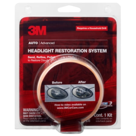 3M Headlight Lens Restoration System - Walmart.com