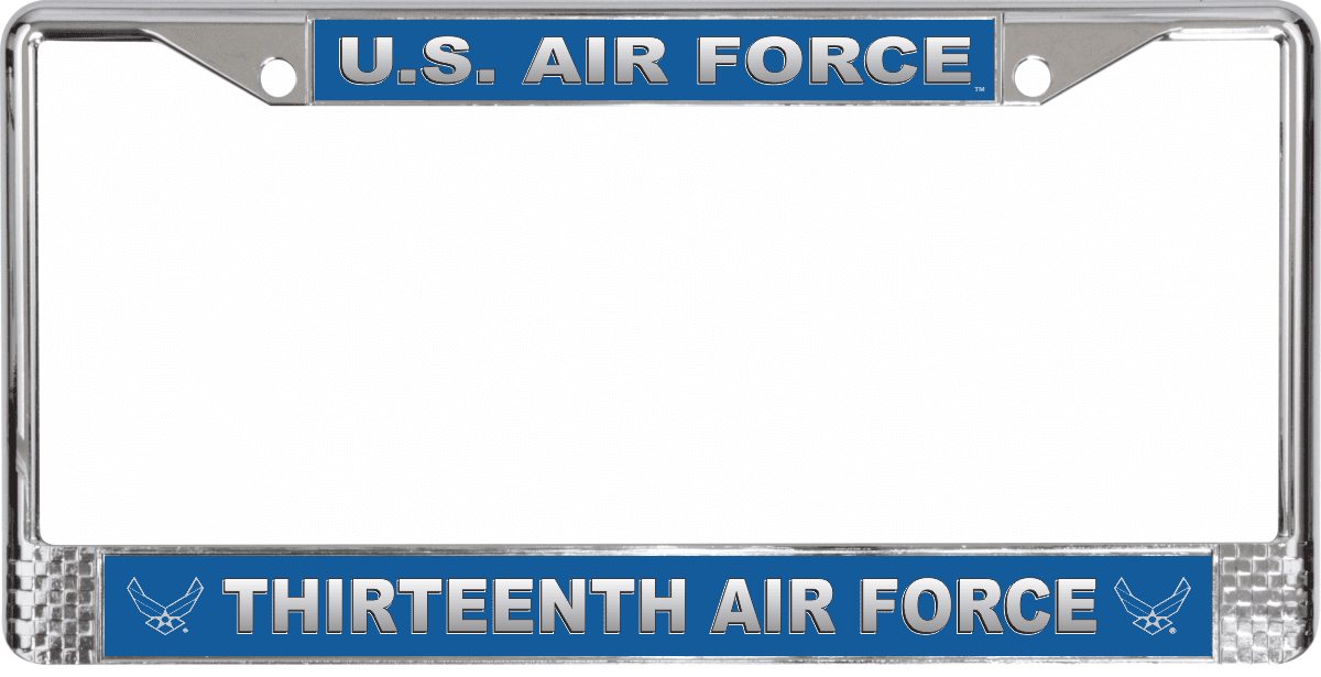 U.S. Air Force Thirteenth Air Force License Plate Frame - Walmart.com