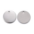 50 pc 201 Stainless Steel Charms Stamping Blank Tag Laser Cut Flat ...