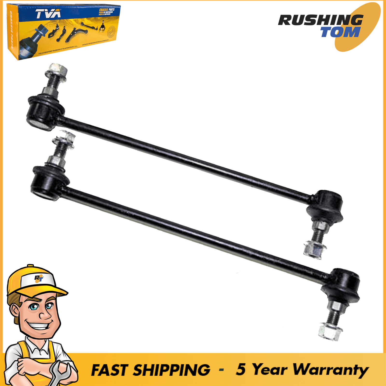 Front Sway Bar Link Kit fits 2005-2007 2008 2009 2010 Chevrolet Cobalt ...