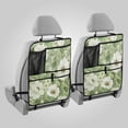Car Back Seat Organizer Antique Nylon Fabric Thickened Waterproof Foot ...
