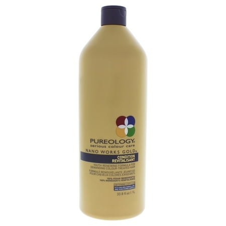 Nano Works Gold Conditioner by Pureology for Unisex - 33.8 oz ...