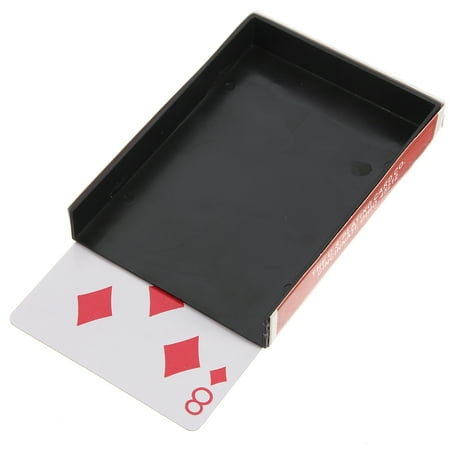 DECK DISAPPEARING VANISHING MAGICAL CARD CASE CLOSE UP MAGIC TRICK BOX ...