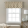 Bohemian Diamond Pattern Window Valance for Kitchen, Boho Tribal ...