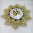 Tibvox Large Modern Wall Clocks for Living Room Decors Silents Battery ...