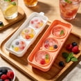 3 Cavity Silicone Rose Ice Tray, Reusable Non-Stick Ice Ball Maker ...