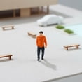 JWQFBC Architectural Model People Versatile Scale Model Human Figures ...