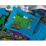 Paramount Nickelodeon TMNT Mini Mutants 5 Piece Twin Bed Set with Sham ...