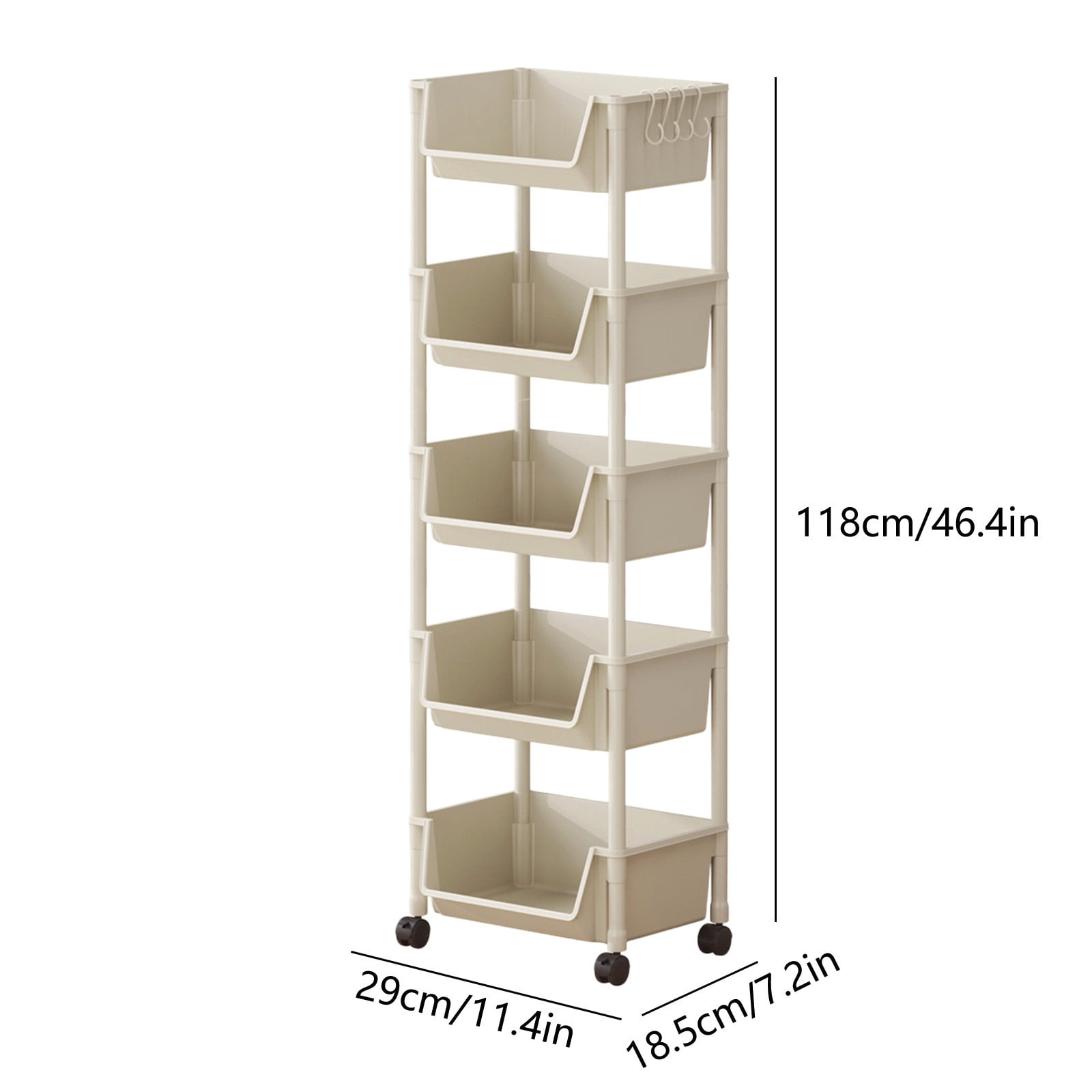 Click here for Storage Bin Qwtwty 5 Tier Storage Rack Multi Layer... prices