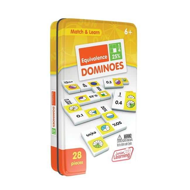 Click here for Junior Learning Jrl487 Equivalence Plastic Dominoe... prices