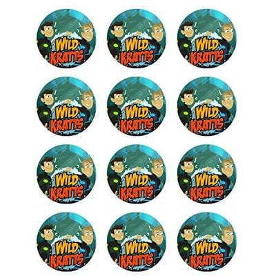 Set of 12 Wild Kratts Cupcake Toppers with Chris & Nepal | Ubuy