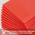 20 Pcs Corrugated Plastic Sheet 5.9x11.8 Inch Plastic Corrugated Board ...