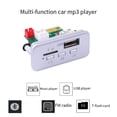 2X Bluetooth 5.0 MP3 WMA APE Decoding Board Car Audio USB TF FM Radio ...