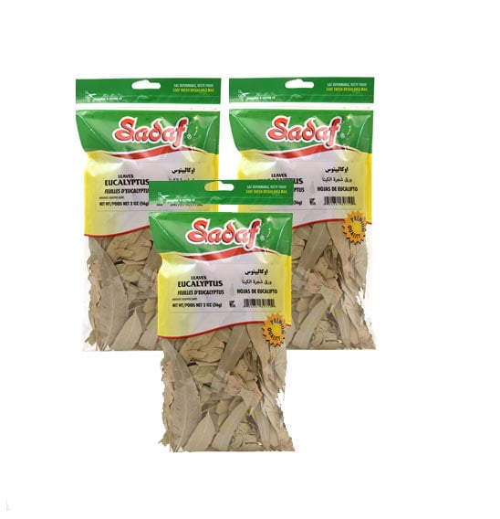Sadaf Eucalyptus Leaves 2 oz. ( Pack of 3 ) - Walmart.com
