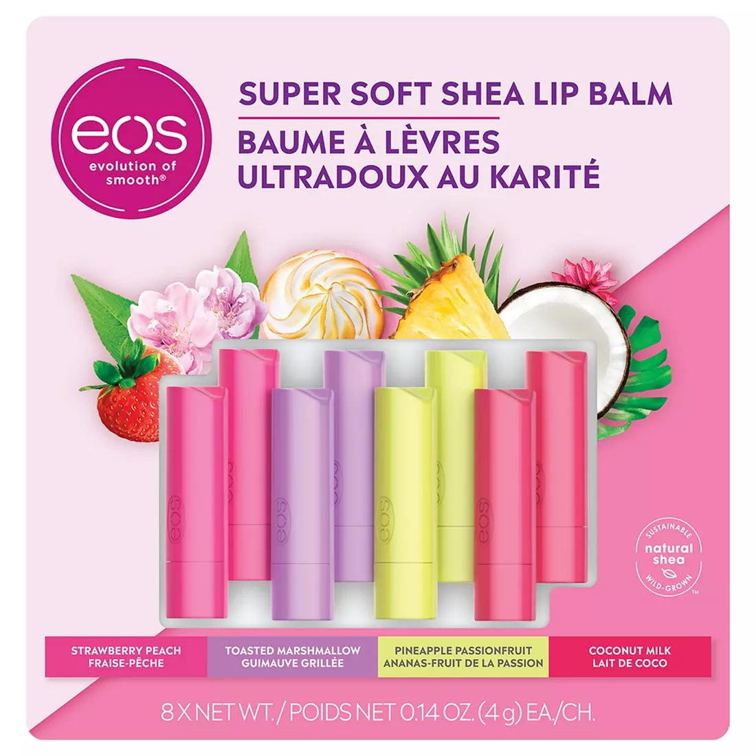 Eos Chapstick Sticks Flavors