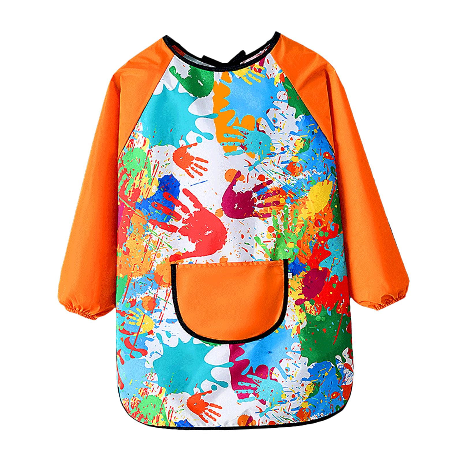Click here for Dolity Kids Art Smock Painting Apron Lightweight A... prices