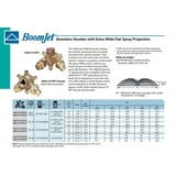 5880-3/4-2TOC06 TeeJet Extra Wide Flat Spray BoomJet Boomless Nozzle ...