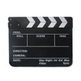 Wooden Clapper Board with Built-in Sticks Film Action Clapperboard ...