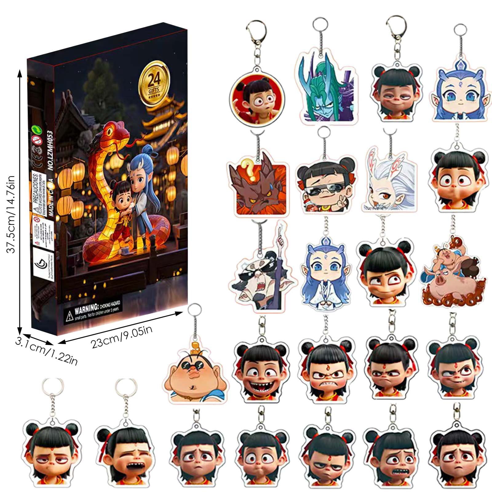 Nezha 2 Child Movie 24-Piece Blind Box Set - Collectible Figures with ...