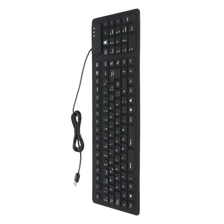 Keyboard, Wired Keyboard Easy To Clean 105-key Layout For Home For ...