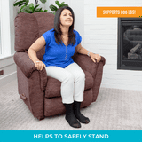 Stander Recliner Risers, Adaptable Slip Resistant Easy Chair Lift - Set ...