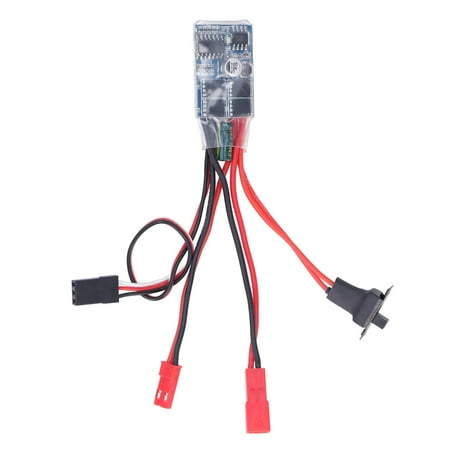 RC Brushed Two Way ESC, 5.7V Printed Circuit Board RC Brushed ESC ...