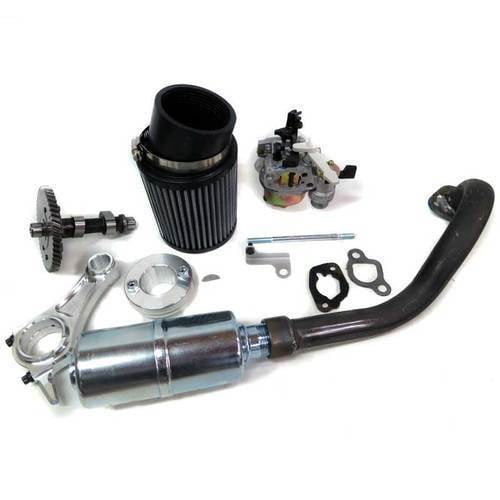 Predator 212cc Hemi - Stage 3 Billet Rod Cam Carburetor Intake Exhaust ...