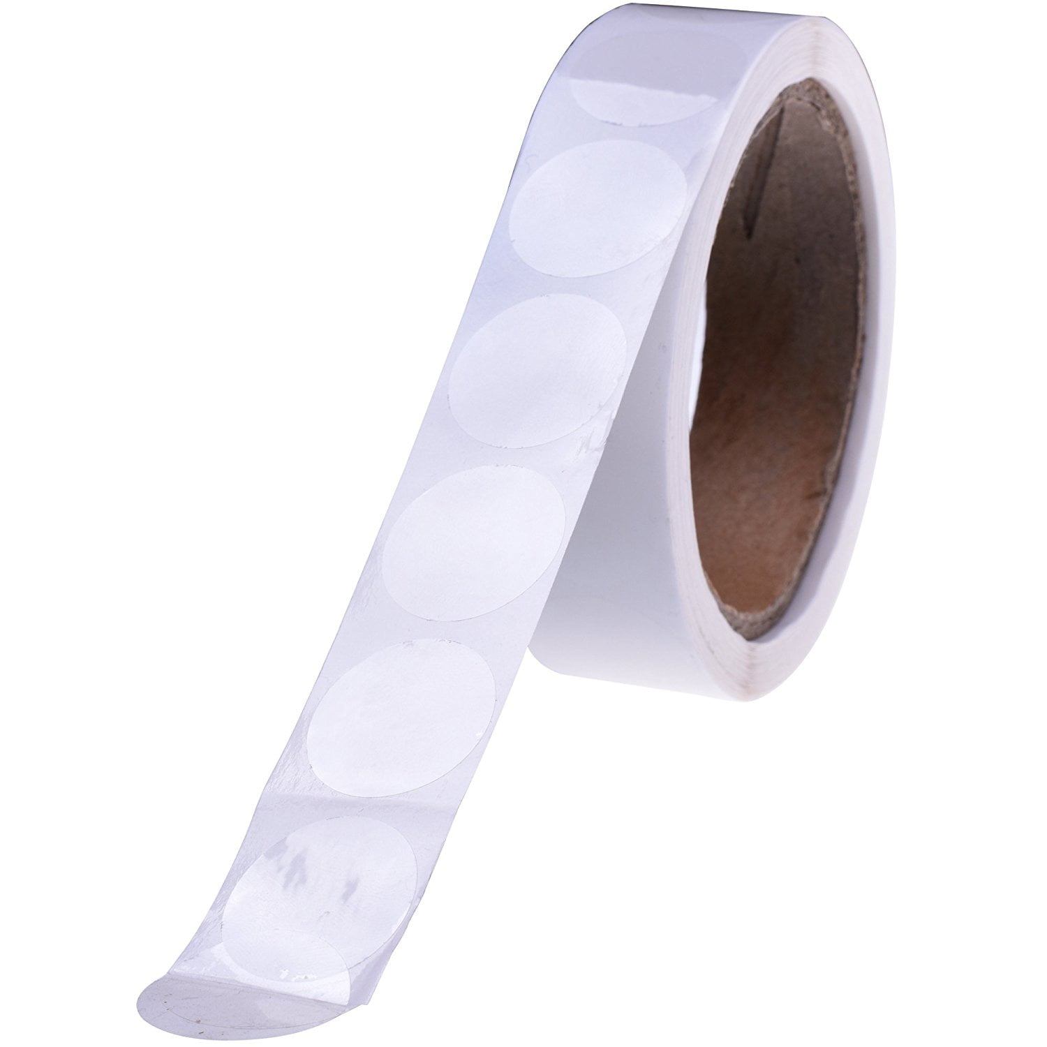 BCP Clear Color Round Circle Adhesive Wafer Seal Labels for Envelopes ...