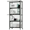 Leadrop 5 Tier Pantry Storage Cabinet, Baker Racks for Kitchen with ...