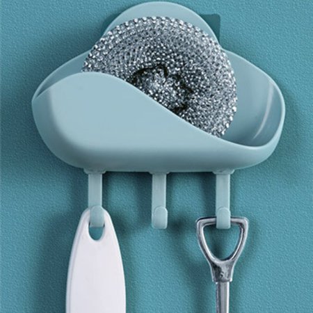 Cloud Design Self-adhesive Sope Holder Rack Home Bathroom Cleaner ...