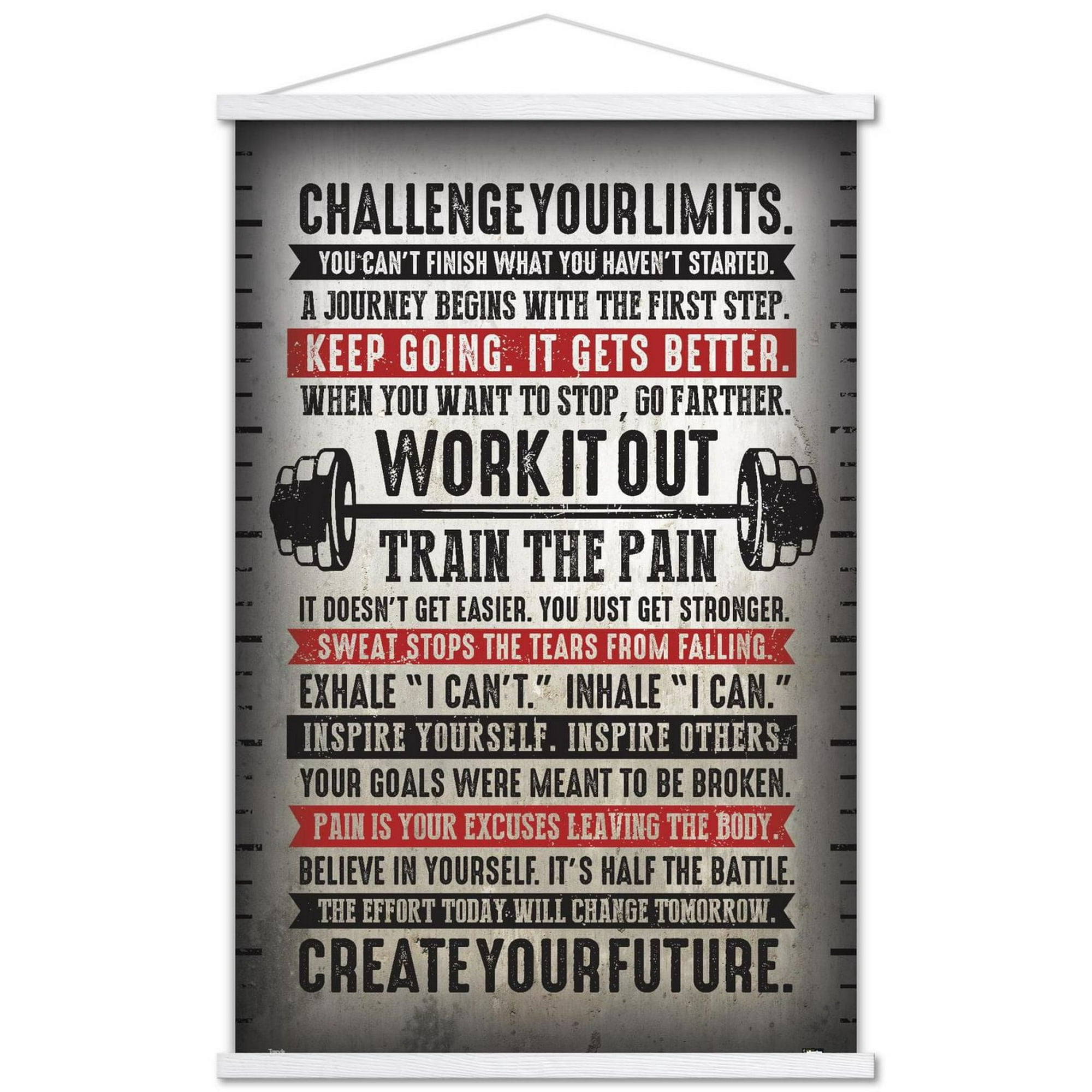 Click here for Trends International Challenge Your Limits Wall Po... prices