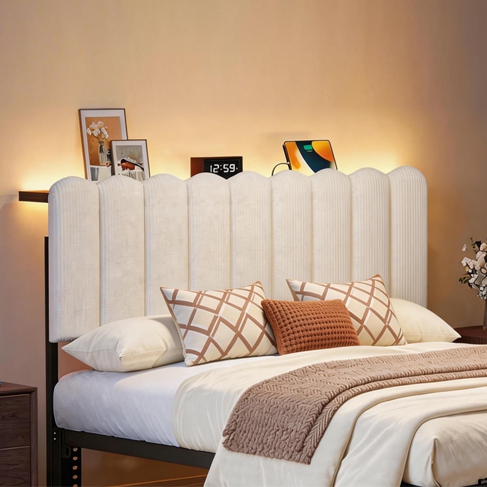 Click here for Pinmoco Queen Upholstered Headboard With Storage S... prices
