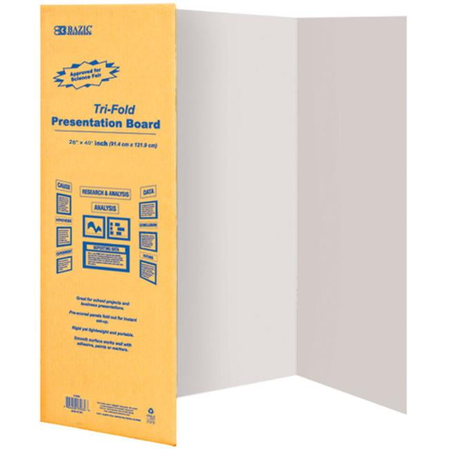 Click here for Ddi 1336438 White Tri-Fold Corrugated Presentation... prices