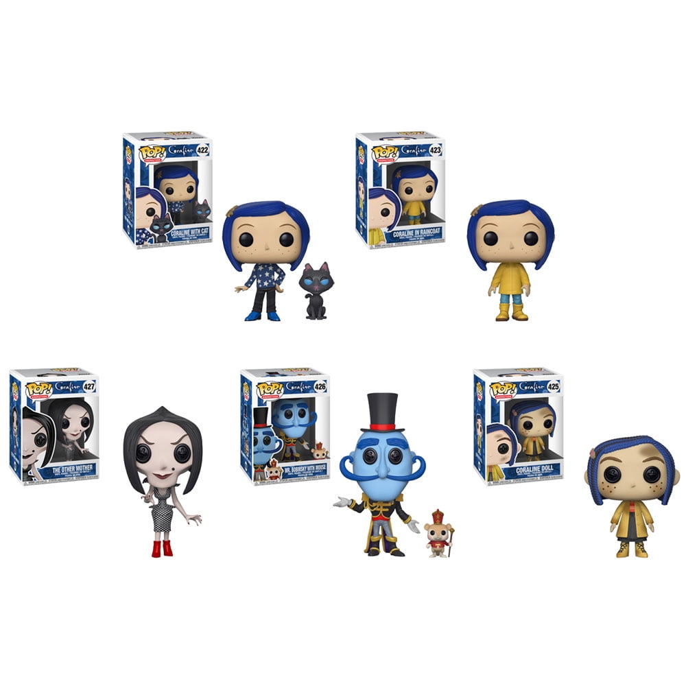 Funko POP! Movies - Coraline Vinyl Figures - SET OF 5 (Mr Bobinsky ...