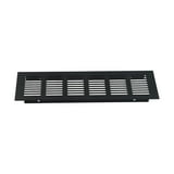 Black Wide Vents Perforated Sheet Aluminum Alloy Air Vent Cabinet ...