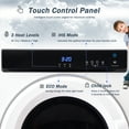 Boyel Living Wall Mount Electric Vented Dryer, 3.5 cu. ft. Electric ...