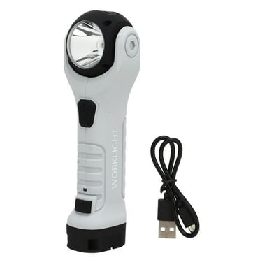 HART Rechargeable LED Pivoting Flashlight, 500 Lumens, Magnetic Base ...